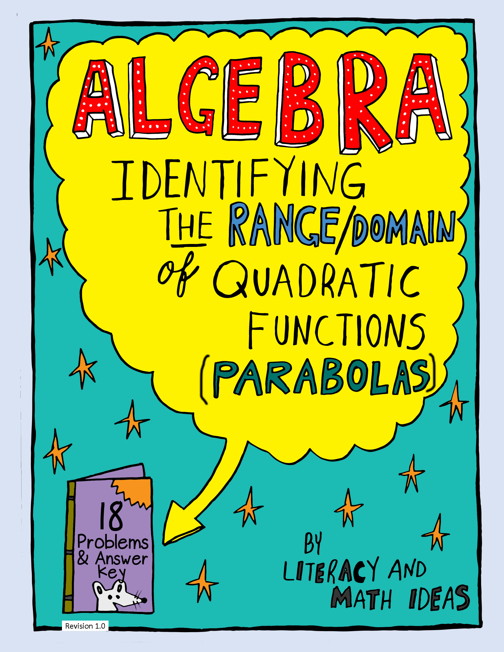 Algebra 1: Identifying the Range/Domain of Quadratic Functions (Parabo ...