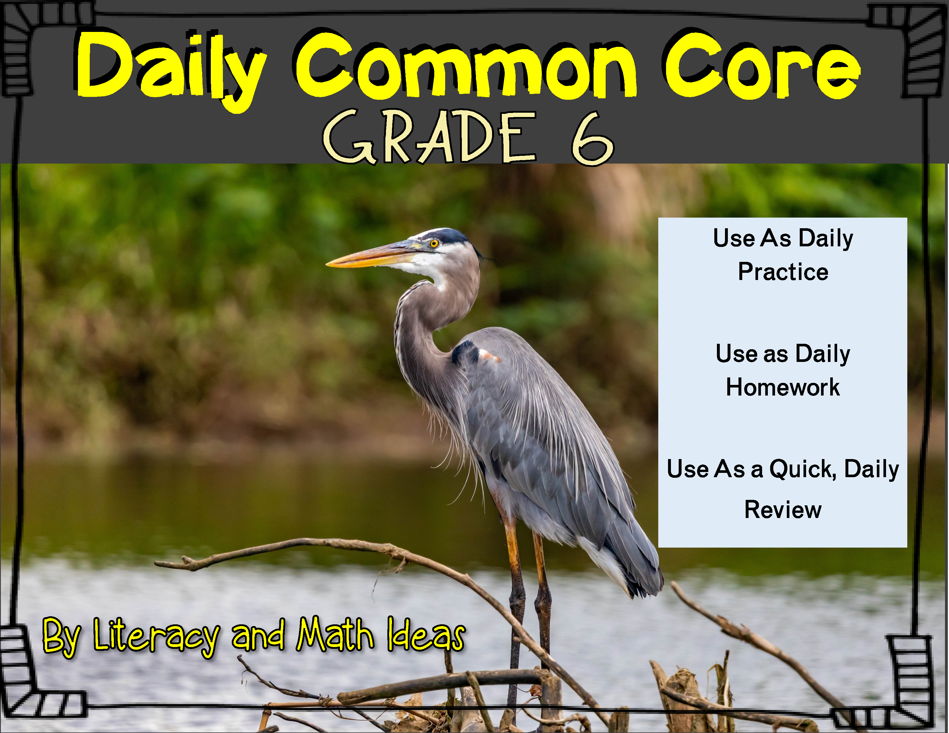 Grade 6 Daily Common Core Reading Practice Weeks 1-5 – Literacy and ...