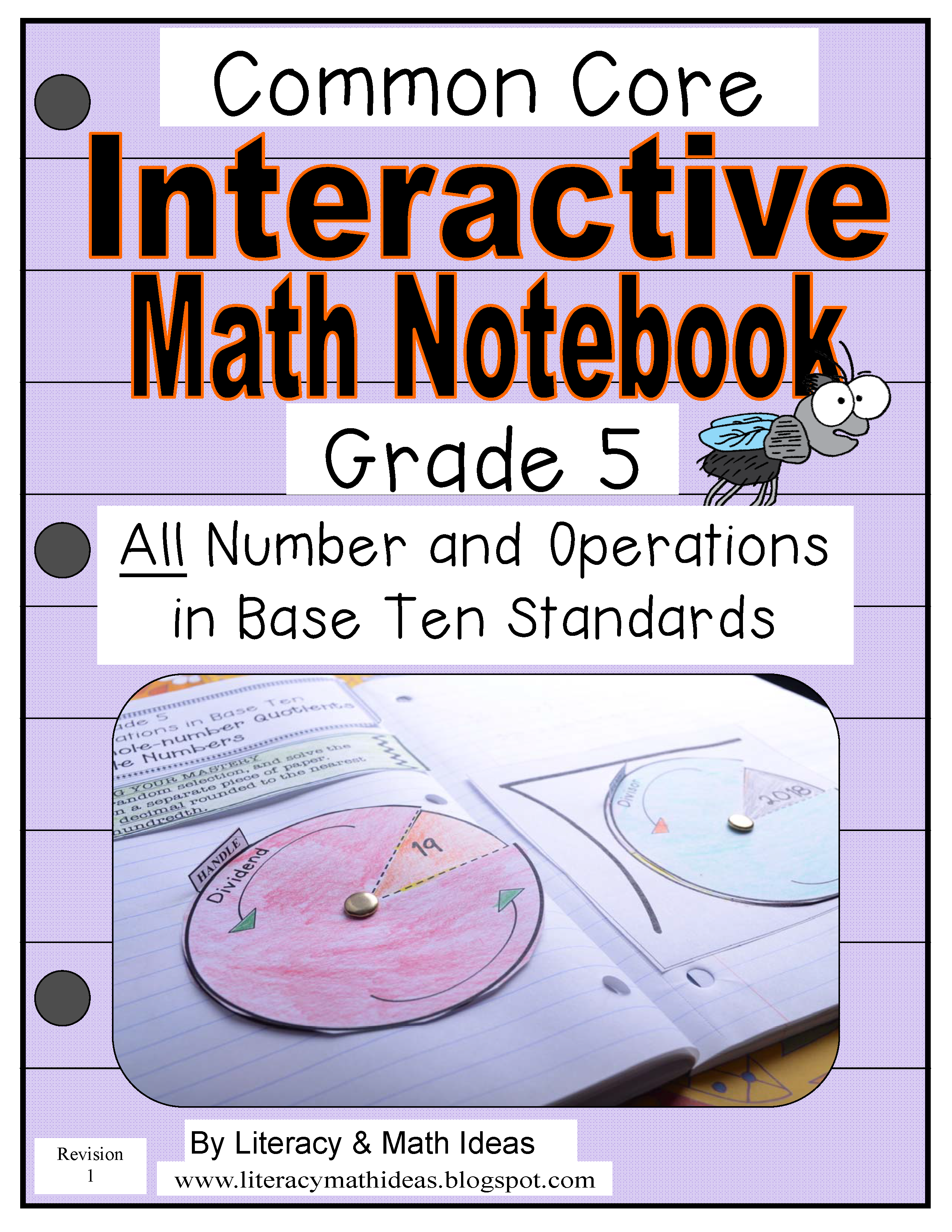 Grade 5 Common Core Interactive Notebook Number and Operations in Base ...