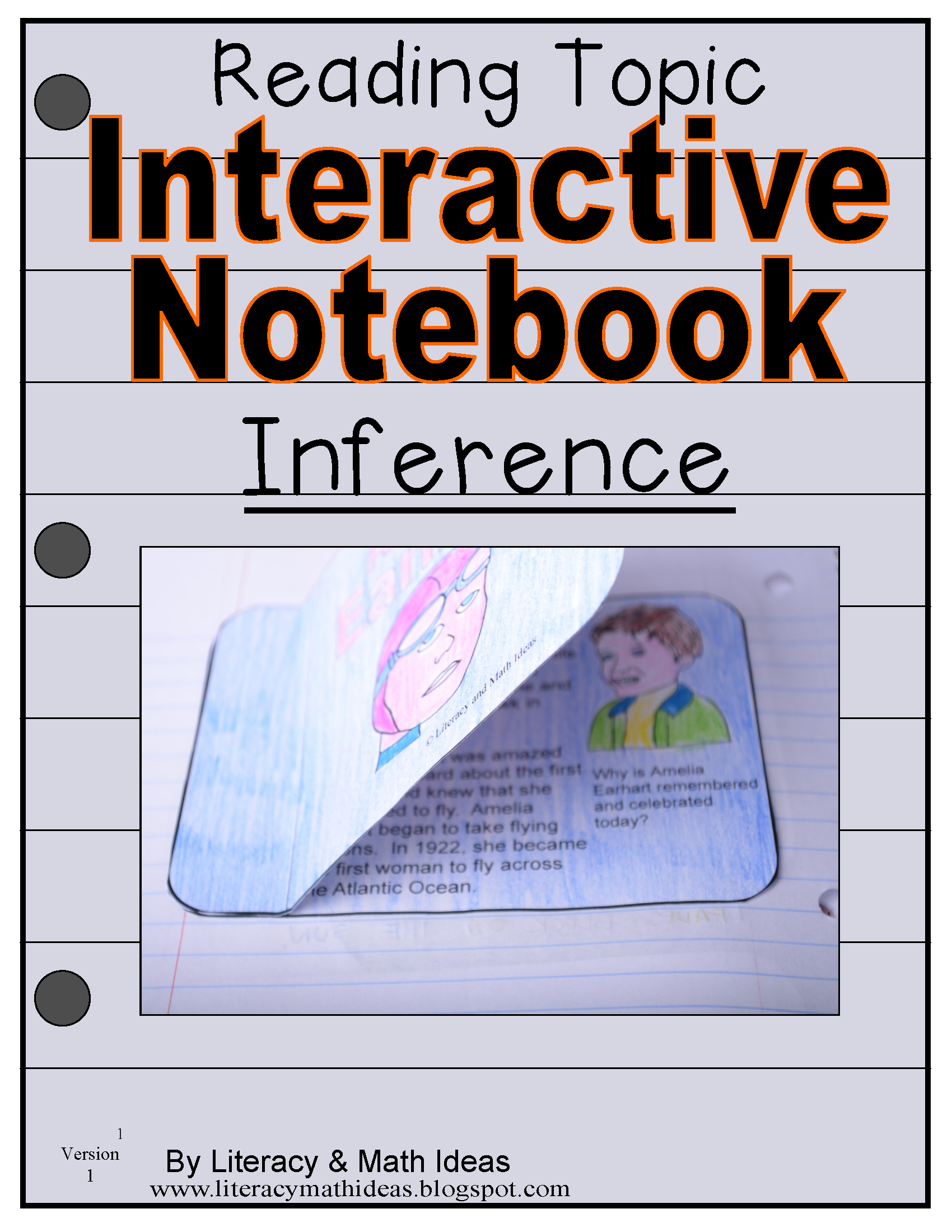 Inference Interactive Notebook – Literacy and Math Ideas