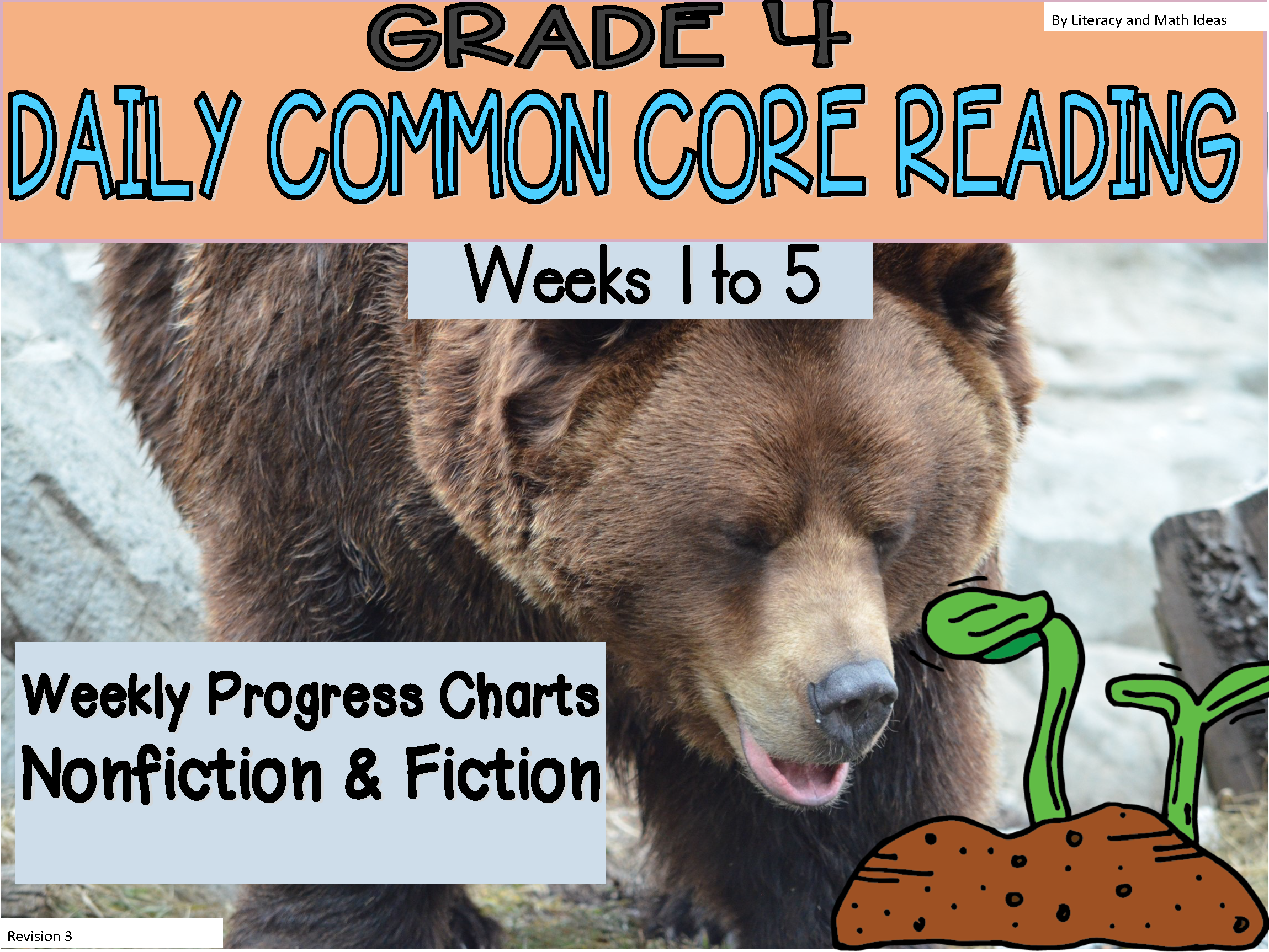 Grade 4 Daily Common Core Reading Practice Weeks 1-5 – Literacy and ...