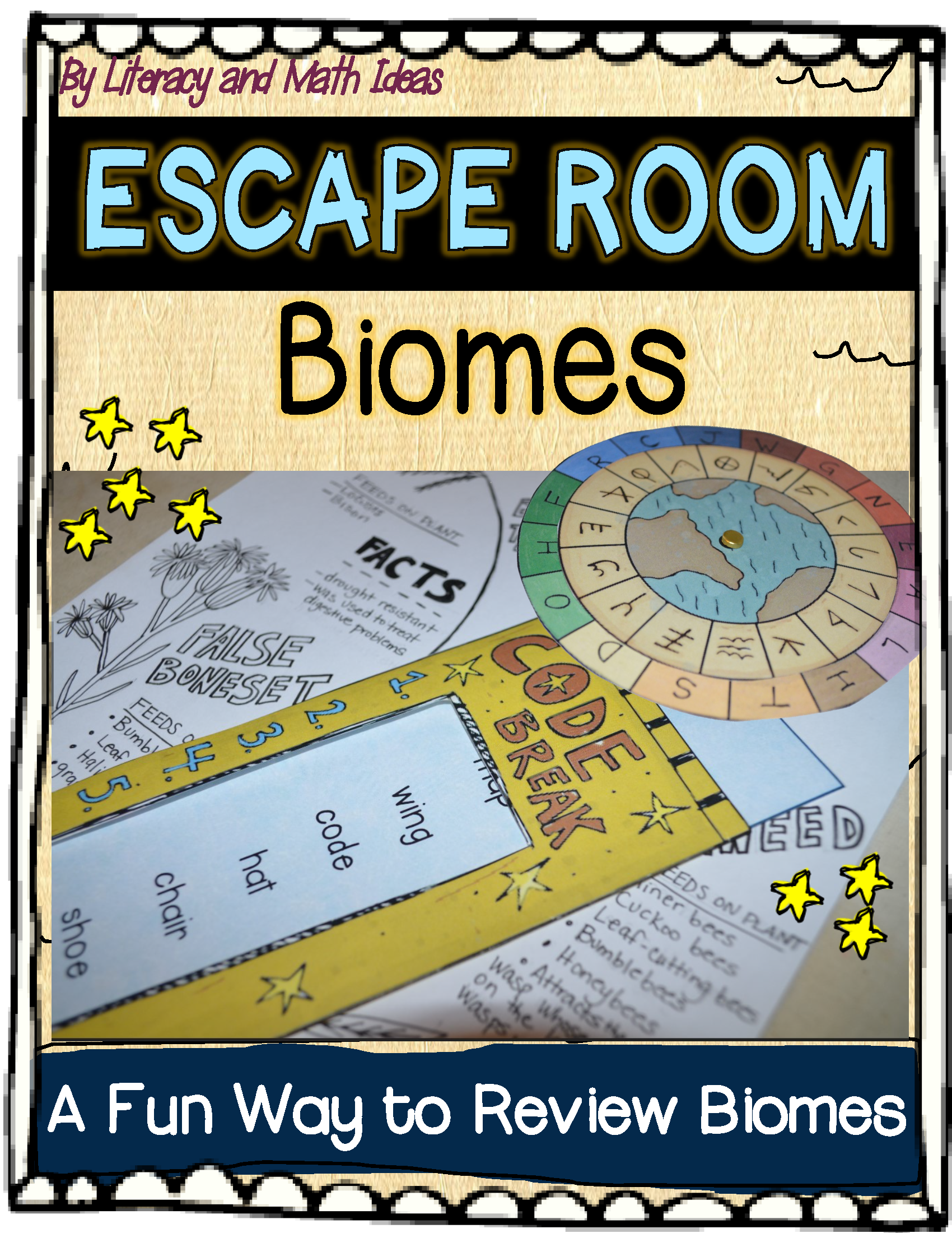 Escape Room: Biomes – Literacy and Math Ideas