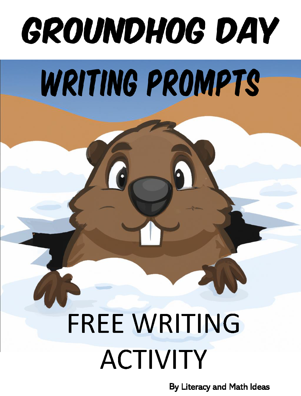 Free Groundhog Day Writing – Literacy and Math Ideas