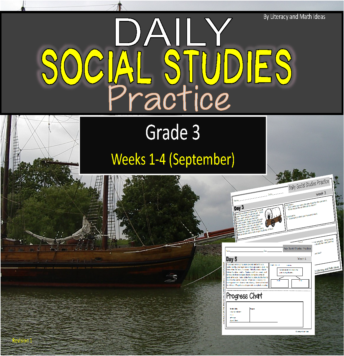 Daily Social Studies (Grade 3 Weeks 1-4) – Literacy and Math Ideas