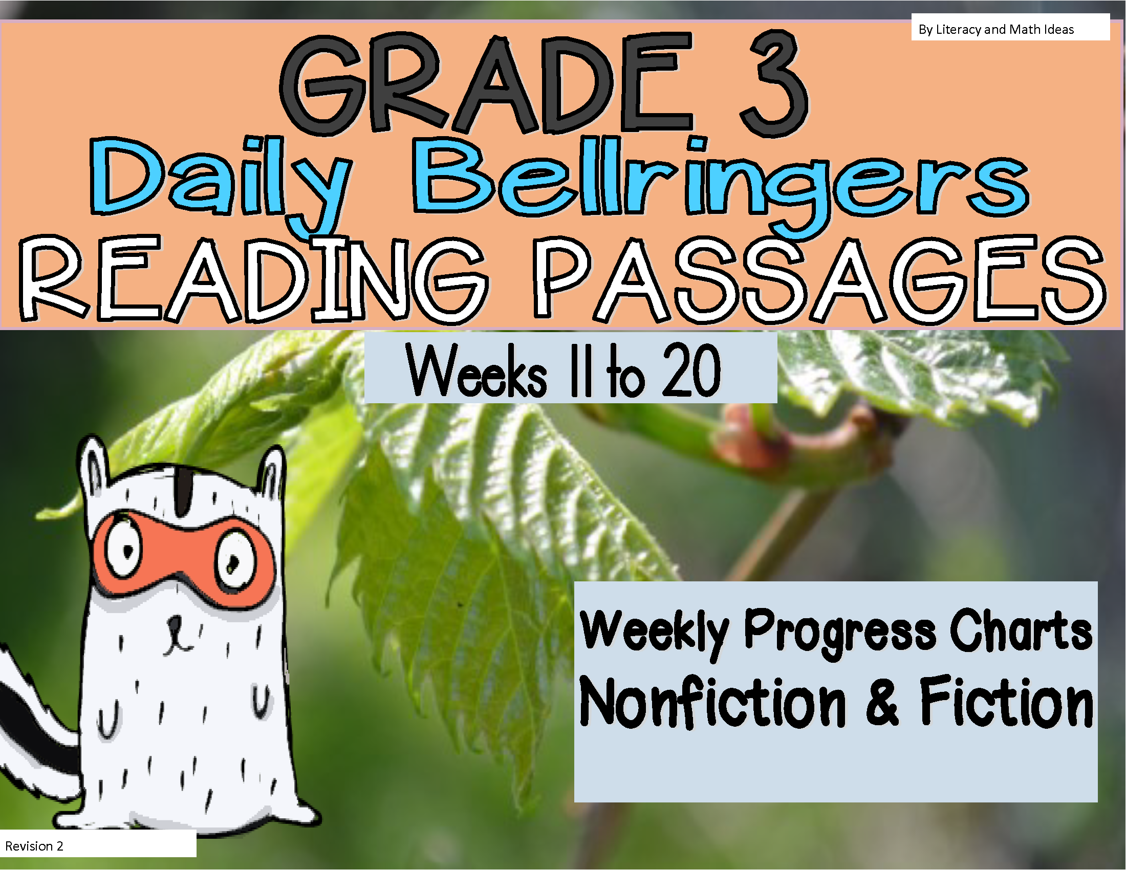 Grade 3 Daily Reading Practice (Weeks 11-20) – Literacy and Math Ideas