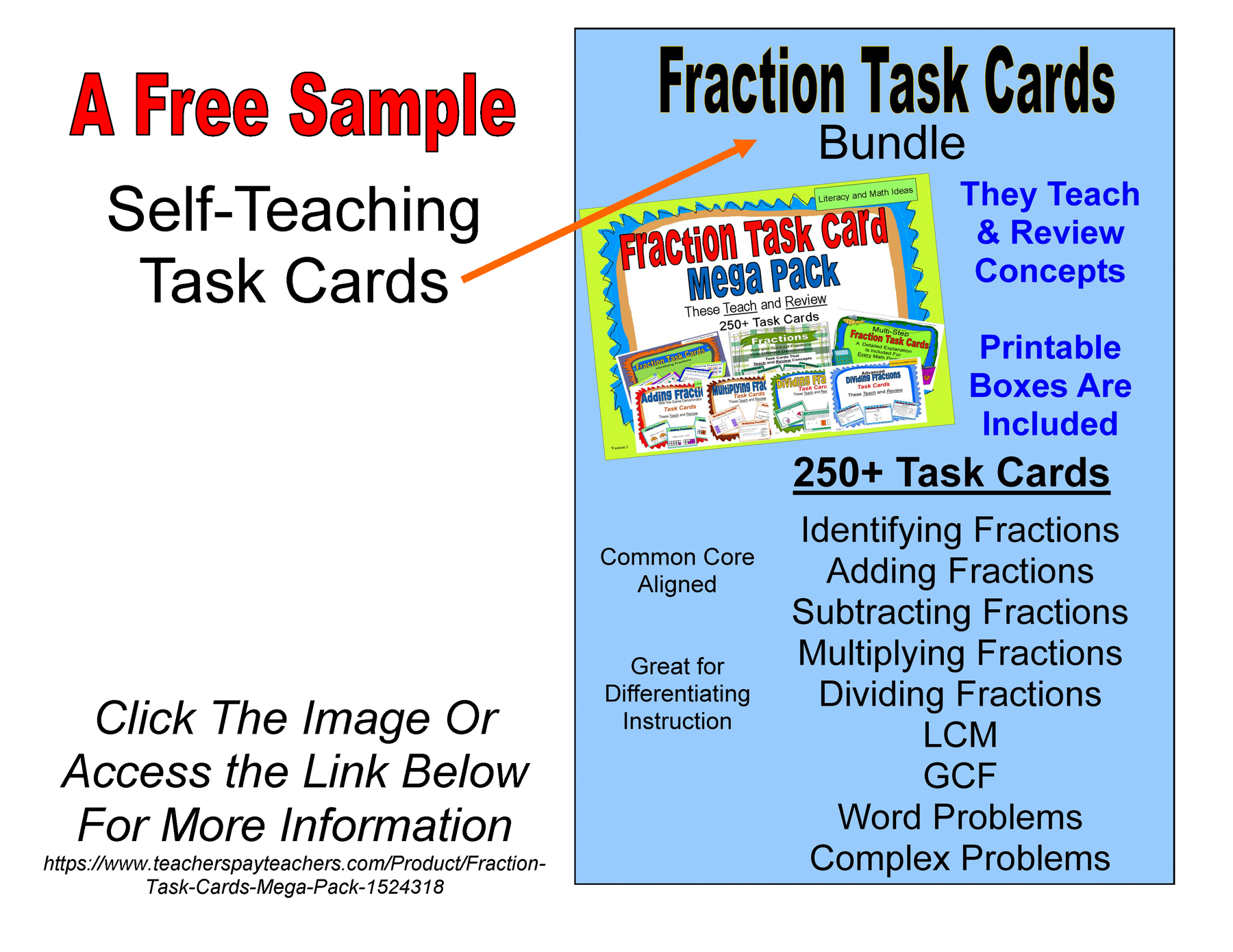 Free Fraction Tic-Tac-Toe Game – Literacy and Math Ideas