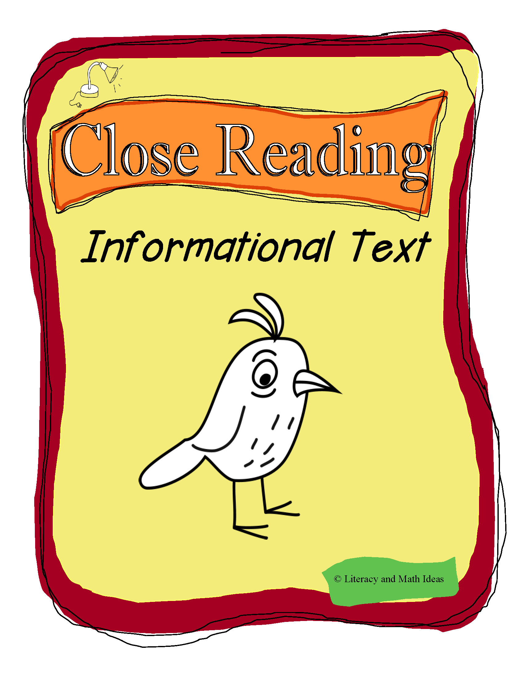 Common Core Close Reading Informational Text Task Cards – Literacy and ...