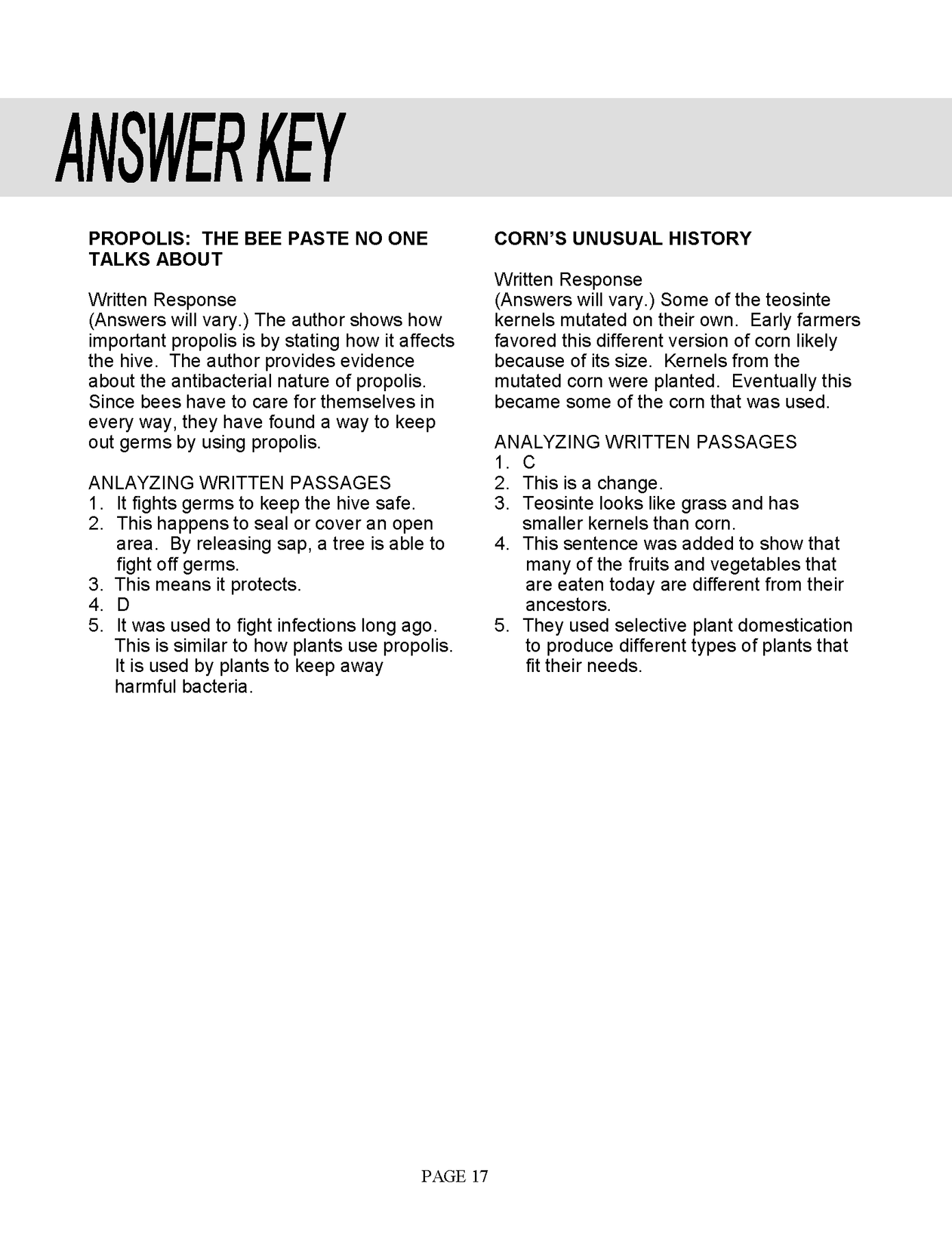 (Bundle) High-Interest Nonfiction Passages (Middle School) – Literacy ...