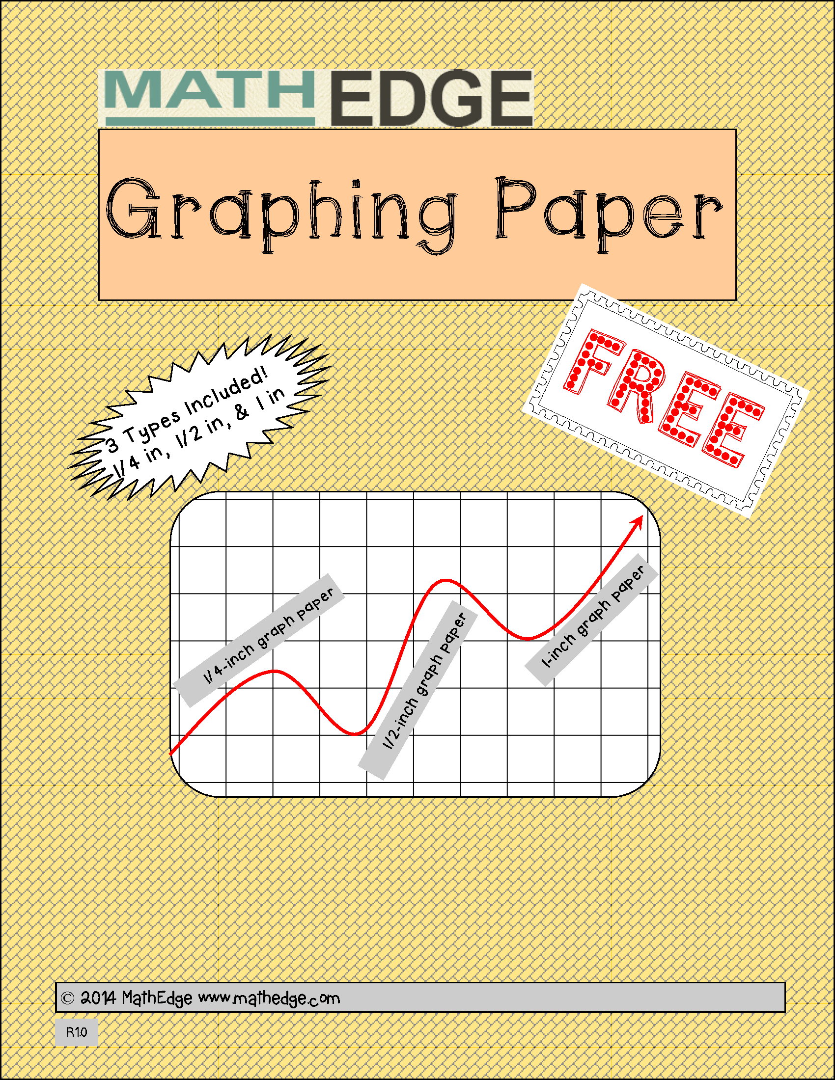 Free Multisize Graphing Paper – Literacy and Math Ideas